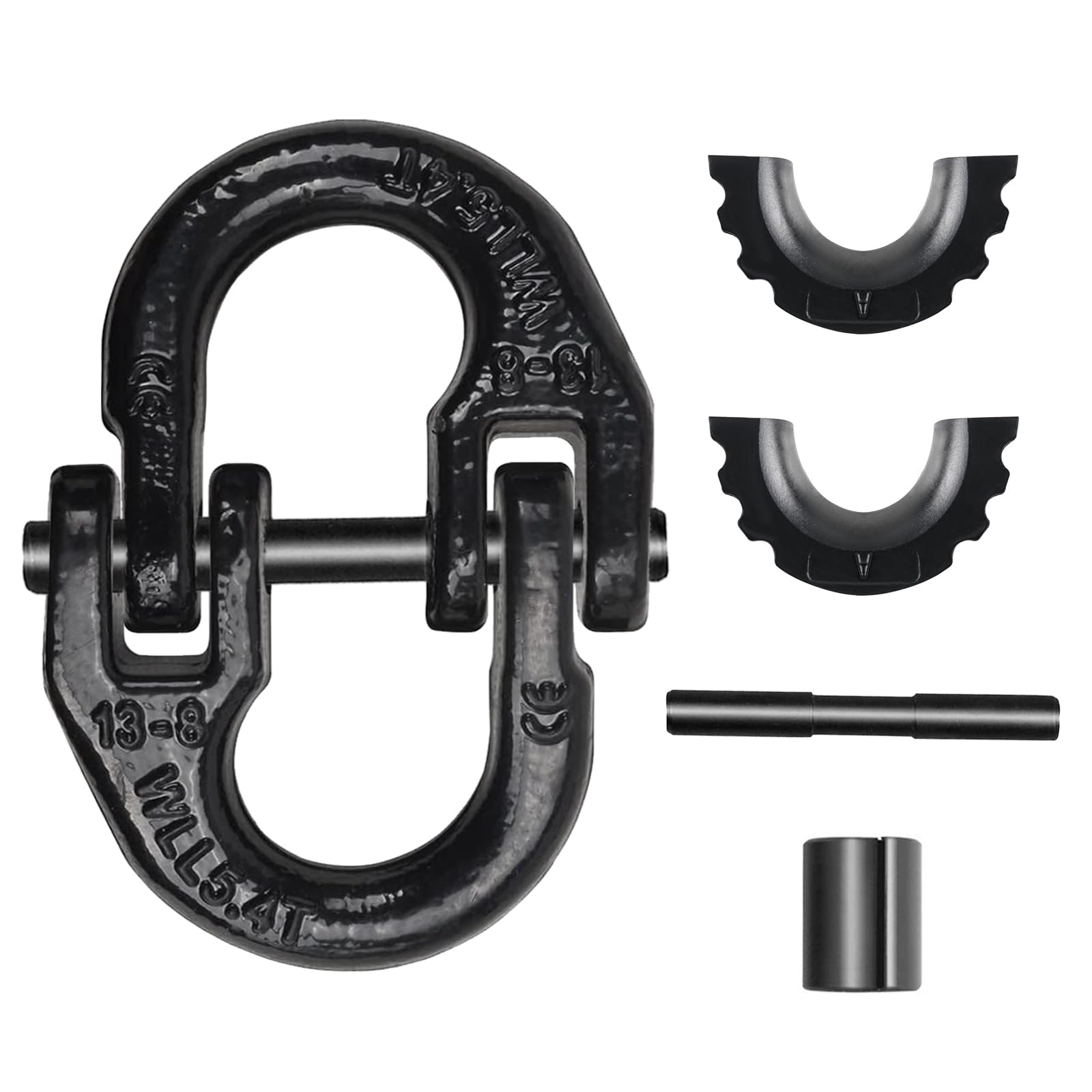 Amazon.com: 1/2" Safety Chain Connector Link,2 Pack G80 Hammerlock ...