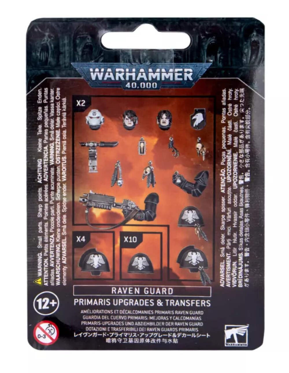 Amazon.com: Warhammer 40K Raven Guard Primaris Upgrades & Transfers ...