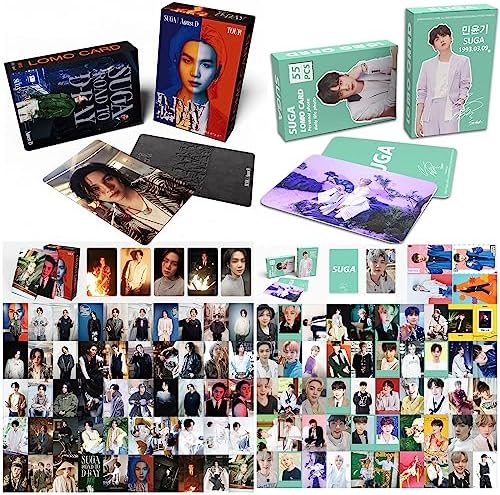 KPOPBTS Bangtan Boys SUGA 110p New Solo Album Agust D D-Day Cards Set ...