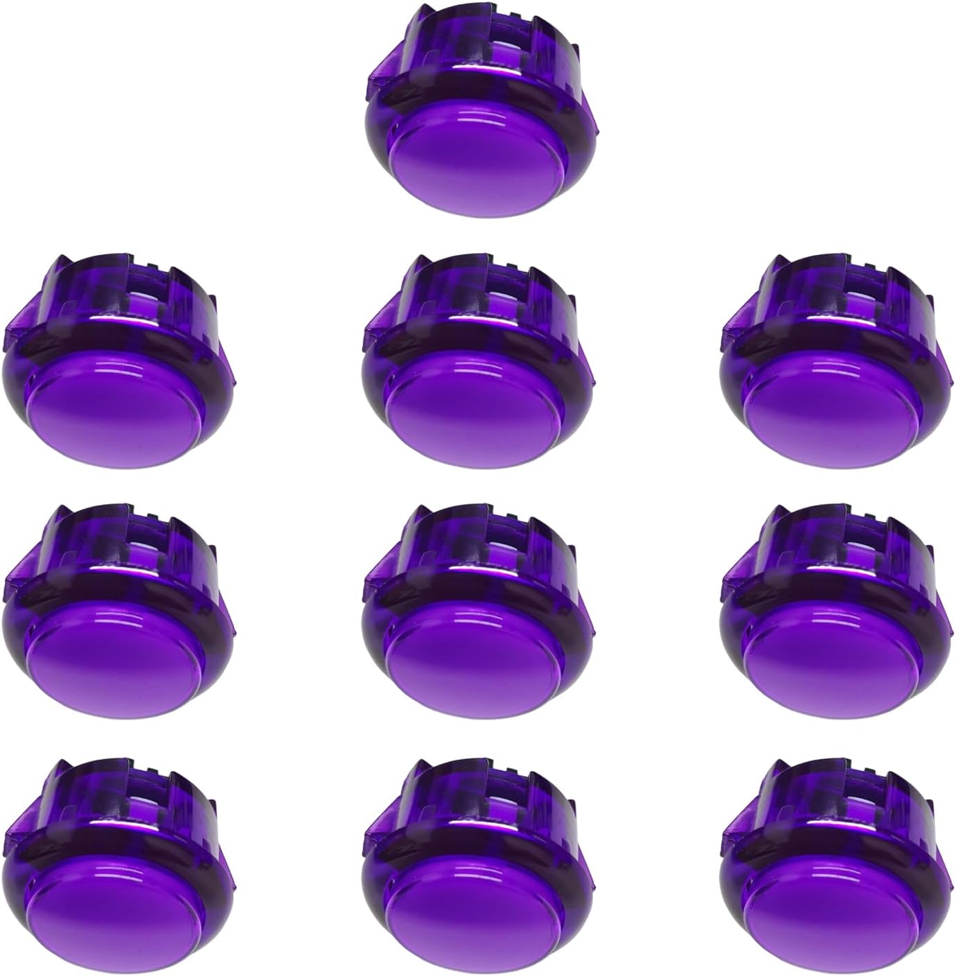 Gissroys 10Pcs Arcades Push Button 24mm/30mm Game Start Resetting ...