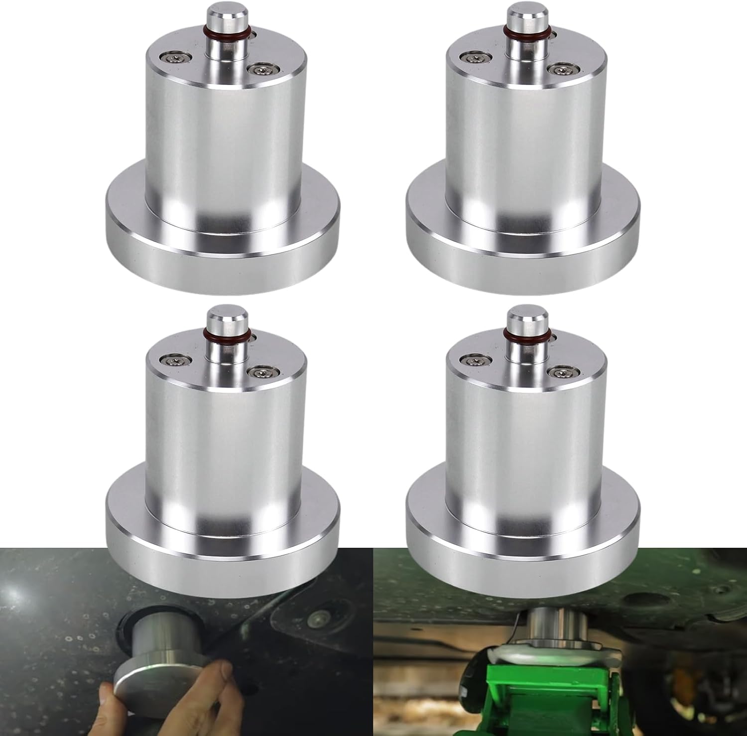 RYANSTAR RACING Aluminum Jack Pucks Jack Lifting Jack Pad Lift Point ...