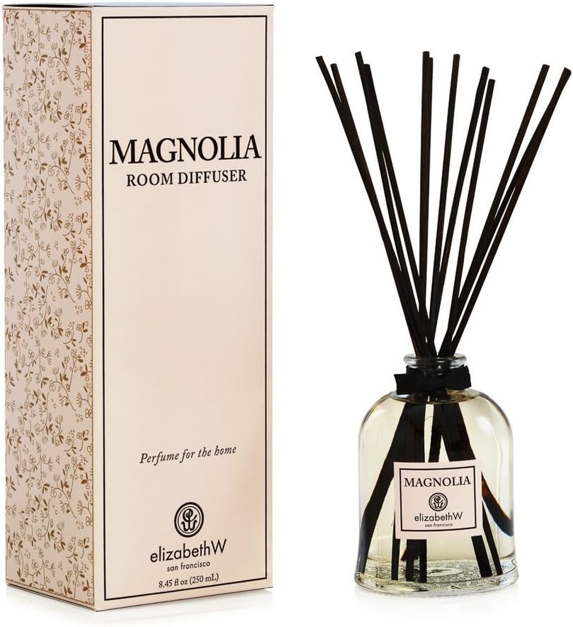 Amazon.com: Magnolia Elizabeth W Room Reed Diffuser 8.45 oz : Home ...