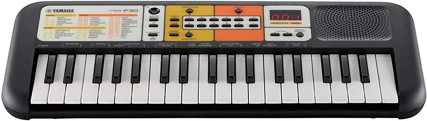 Yamaha PSS-F30 Portable Mini 37-Key Keyboard With Promotional Value ...
