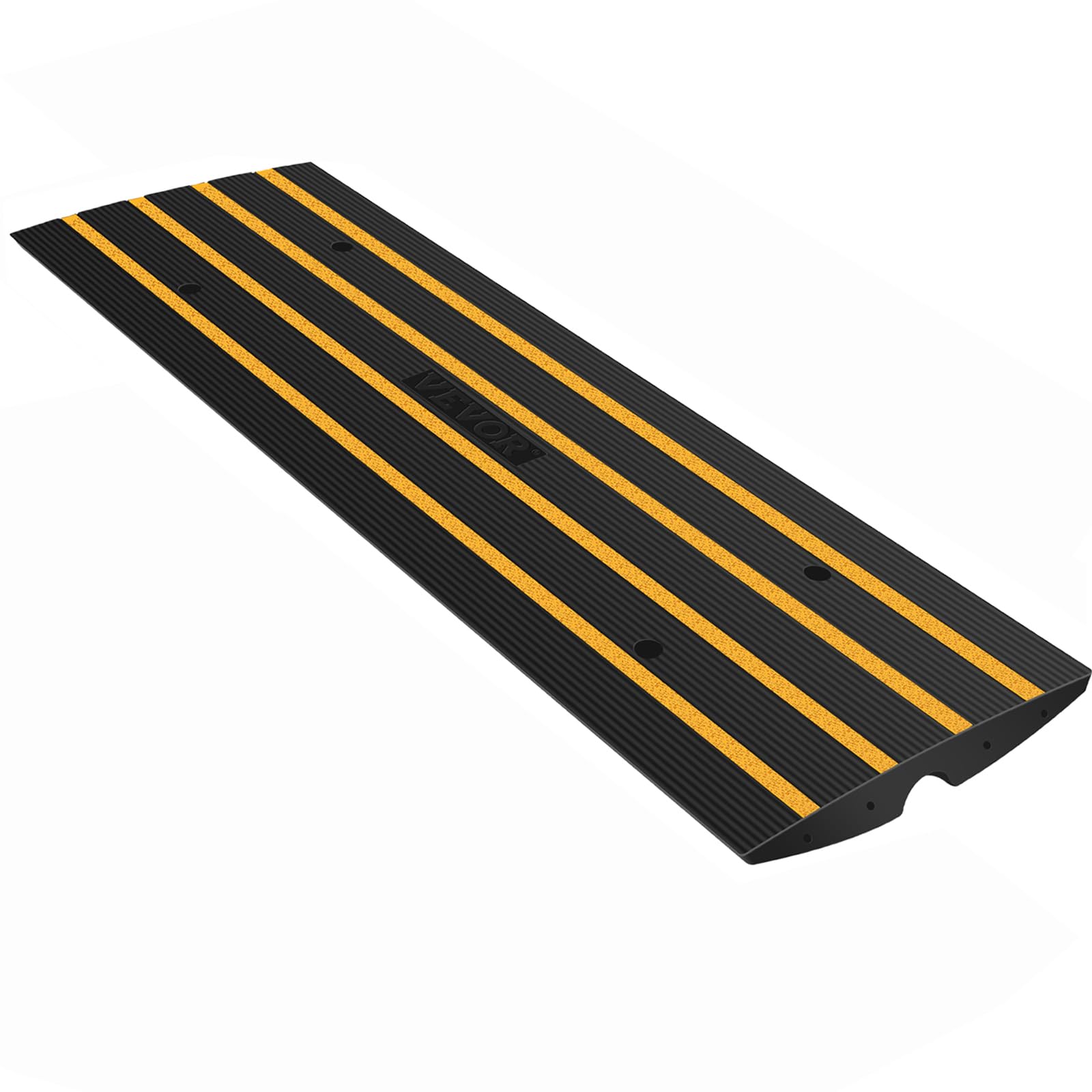 Buy Happybuy Rubber Driveway Curb Ramps 1 Pack, 33069lbs Capacity Heavy ...