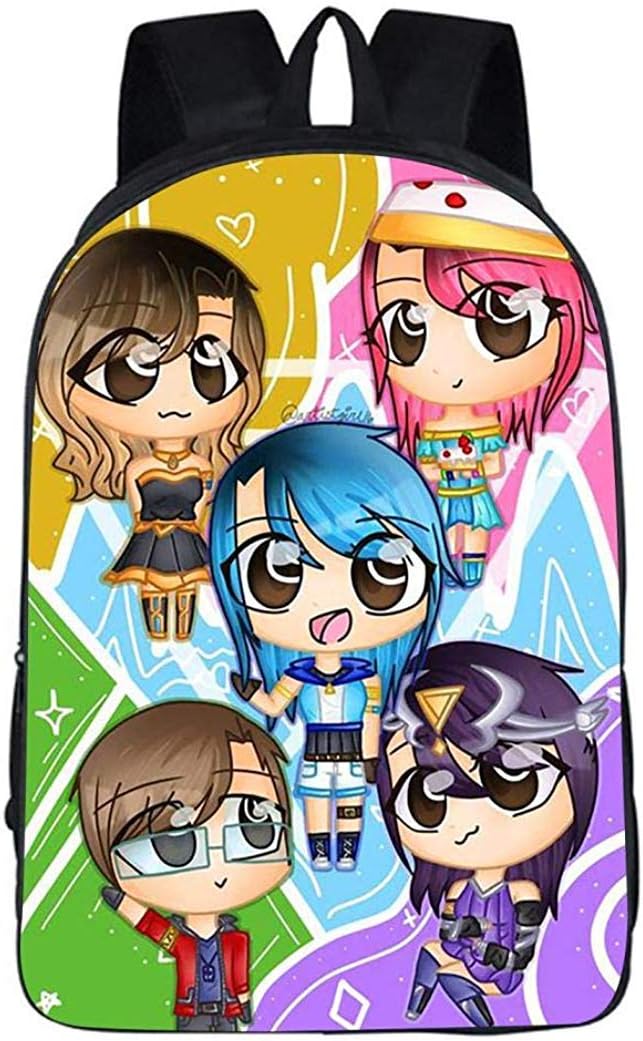 Adult Kids Bag Students Shoulder Bag Its-Funneh Krew School Backpack ...