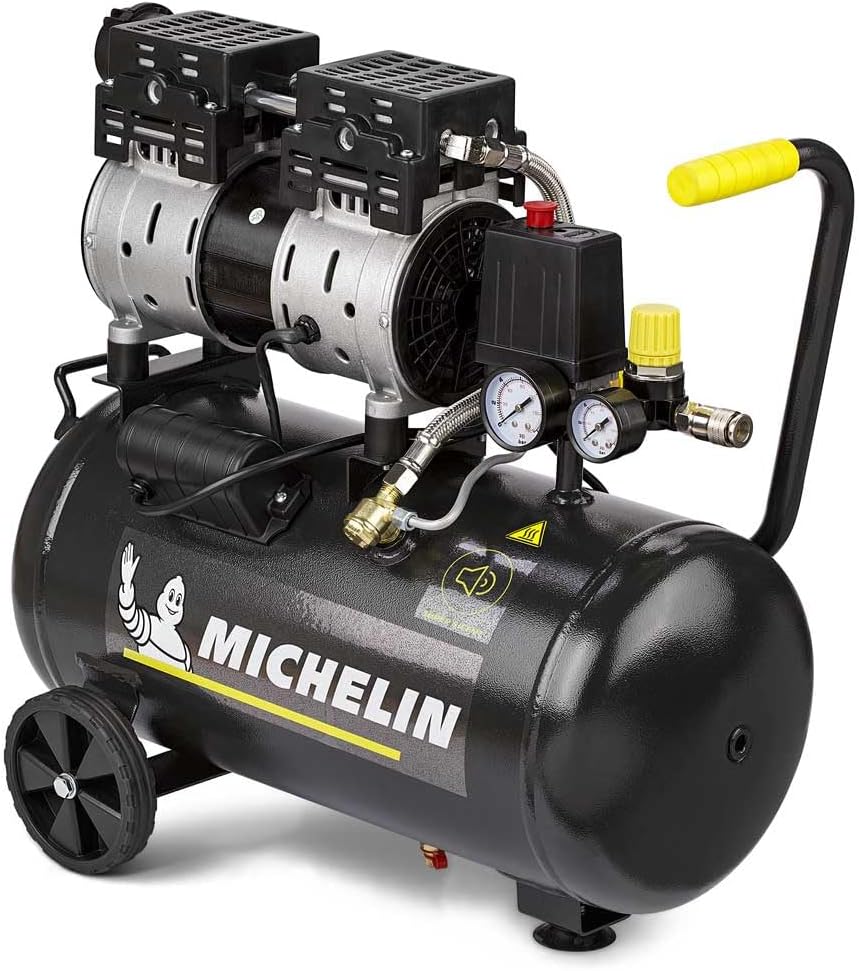 MICHELIN Compressore d'Aria Silenzioso CA-MX24-1, Compressore Aria ...