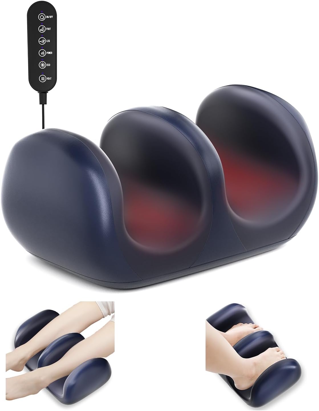 Amazon.com: Luyao Shiatsu Foot Massager Machine with Heat,Feet Massager ...