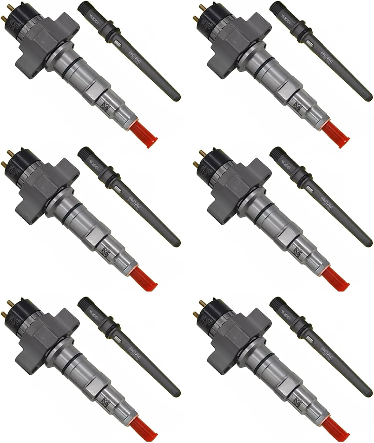 Amazon.com: 6PCS 5579409 5579409PX CR Fuel Injector for Cummins L9 ISL9 ...