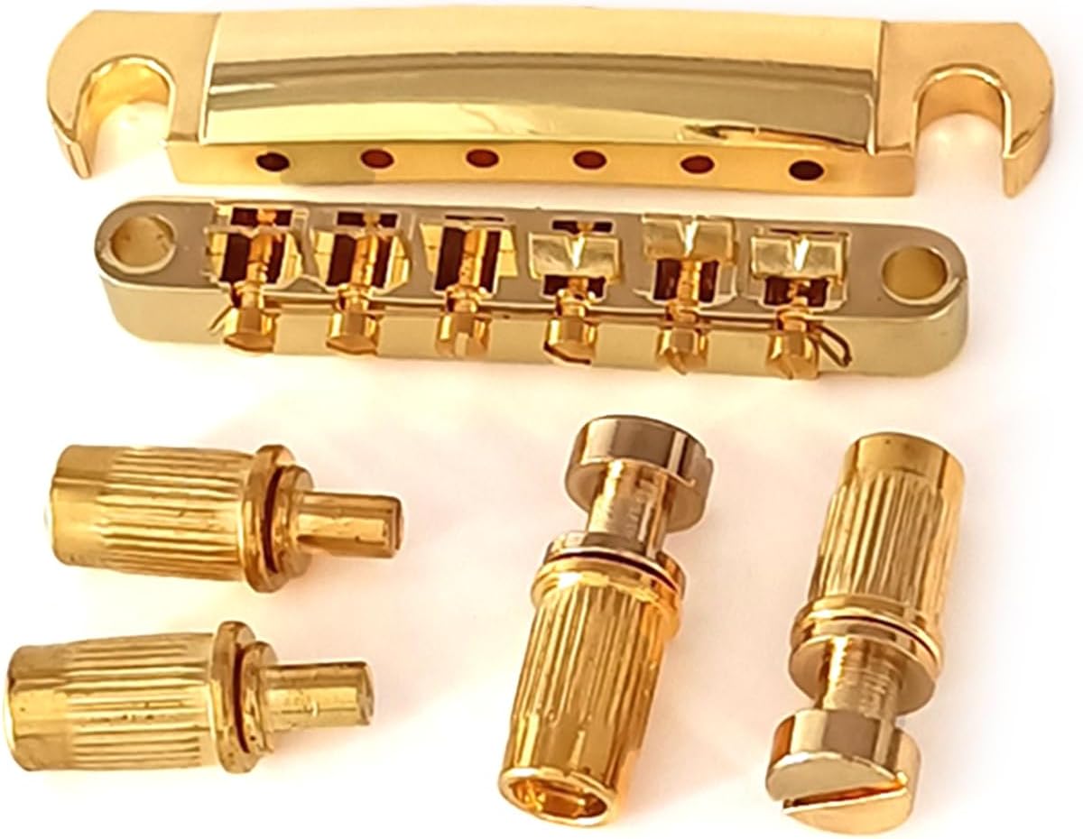 Amazon.co.jp: Guitar Roller Saddle Bridge and Tailpiece Tune Automatic ...