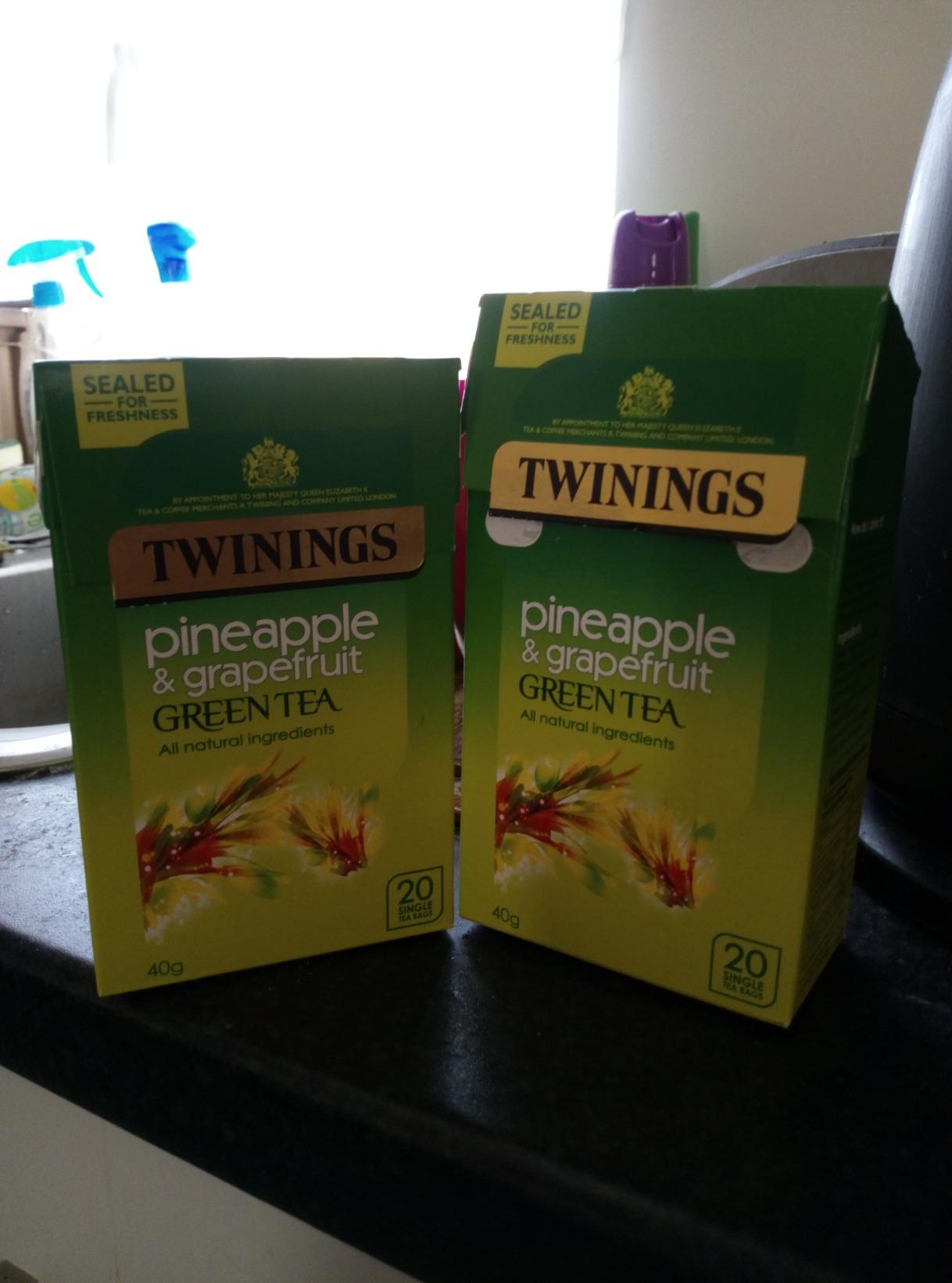 Twinings Pineapple and Grapefruit Green Tea Bag, 20 Tea bags : Amazon ...