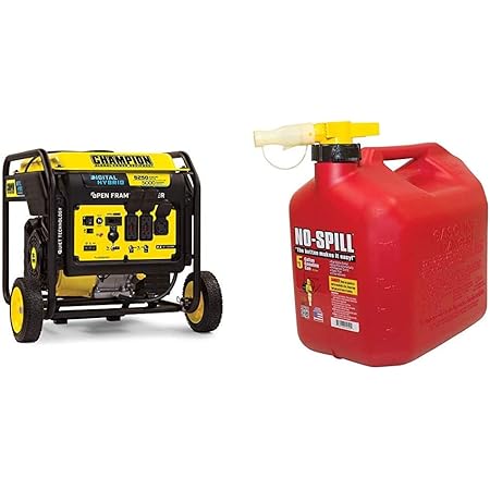 Amazon.com: Champion Power Equipment 100519 6250-Watt Open Frame ...