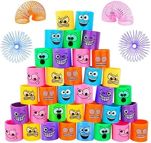 MOOING 30 Pièces Jouets Ressorts,Mini Ressort Jouet Enfant avec des ...