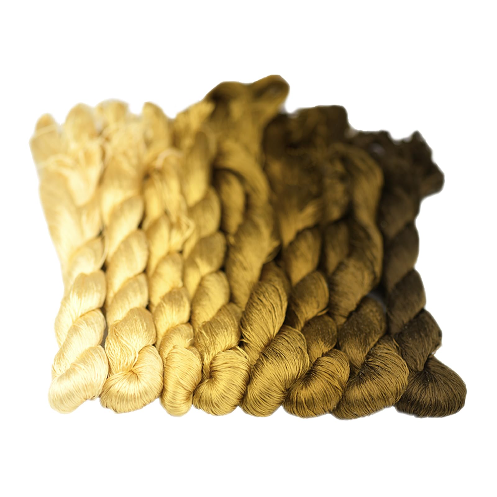 Amazon.com: MINGGUXIUYI Natural 100% Mulberry Silk Floss Handmade ...