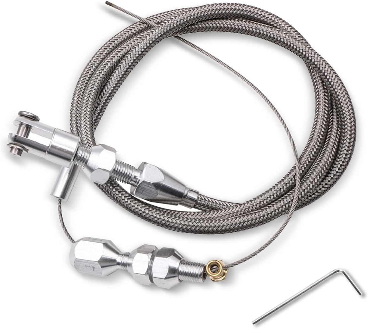 Amazon.com: neynavy 1 PC 36" Braided Throttle Cable Kit for Chevrolet ...