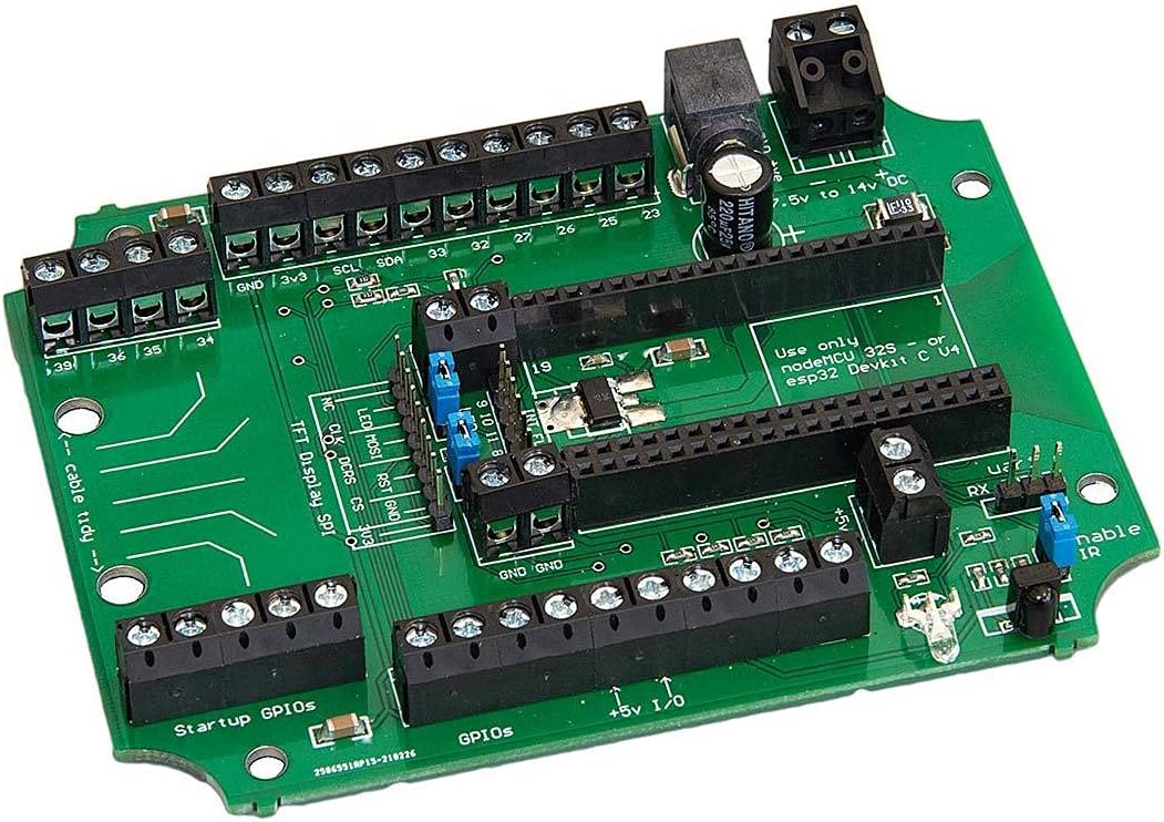 ESP32 Breakout Development Project Board PCB Mk2: Amazon.co.uk ...