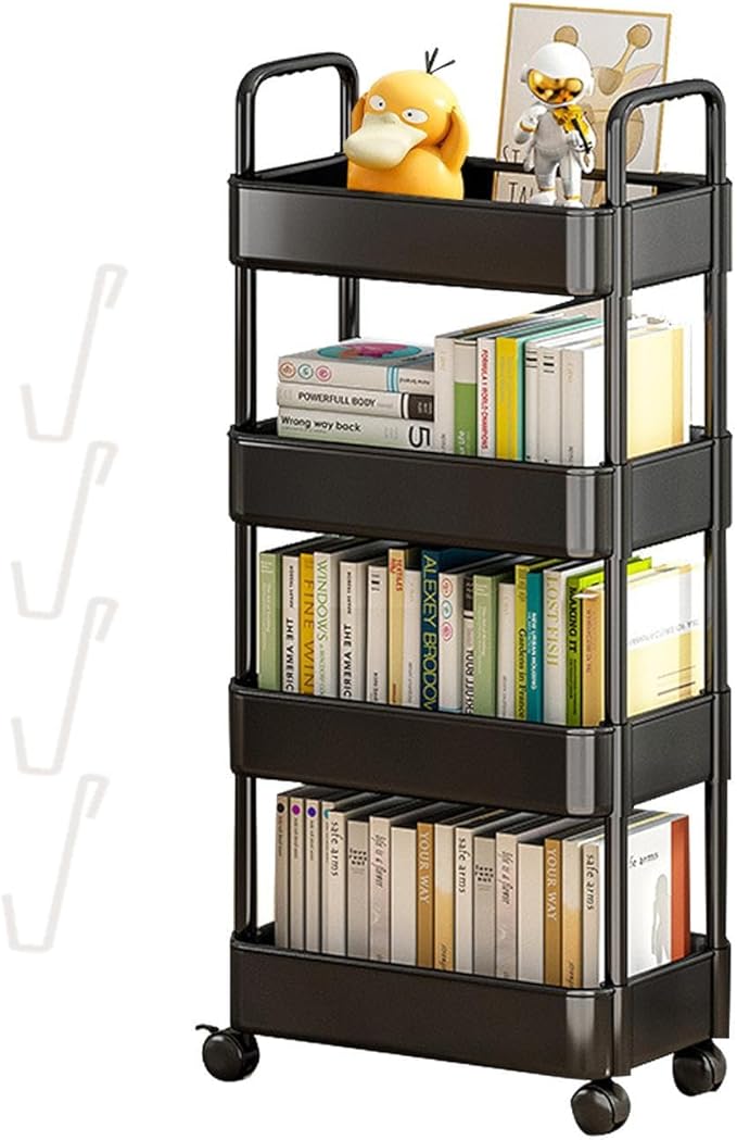 Amazon.com: PUCHEN Storage Rolling Cart, Utility Cart Storage Cart with ...