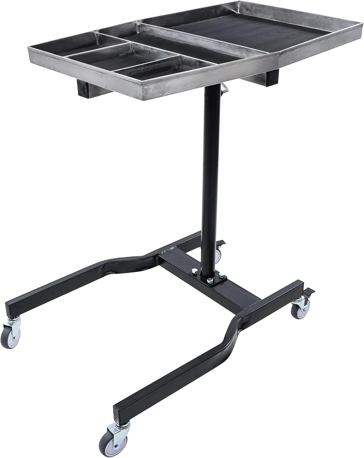 BISupply Adjustable Work Table Rolling Tool Tray - Expanding Automotive ...