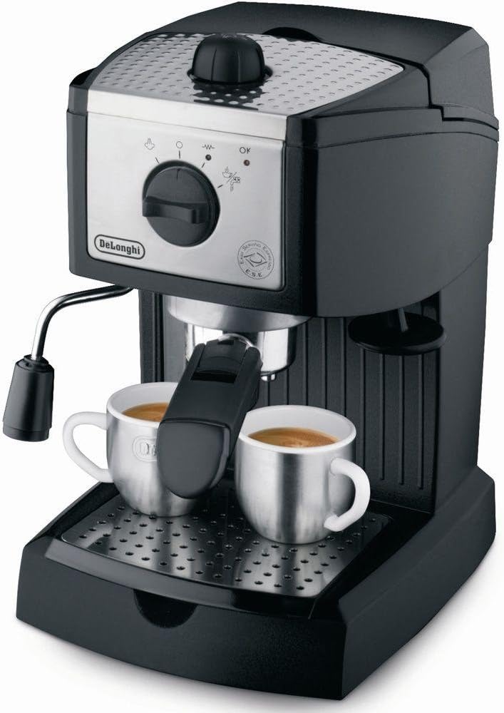 Amazon.com: DeLonghi EC155 15 Bar Espresso and Cappuccino Machine ...