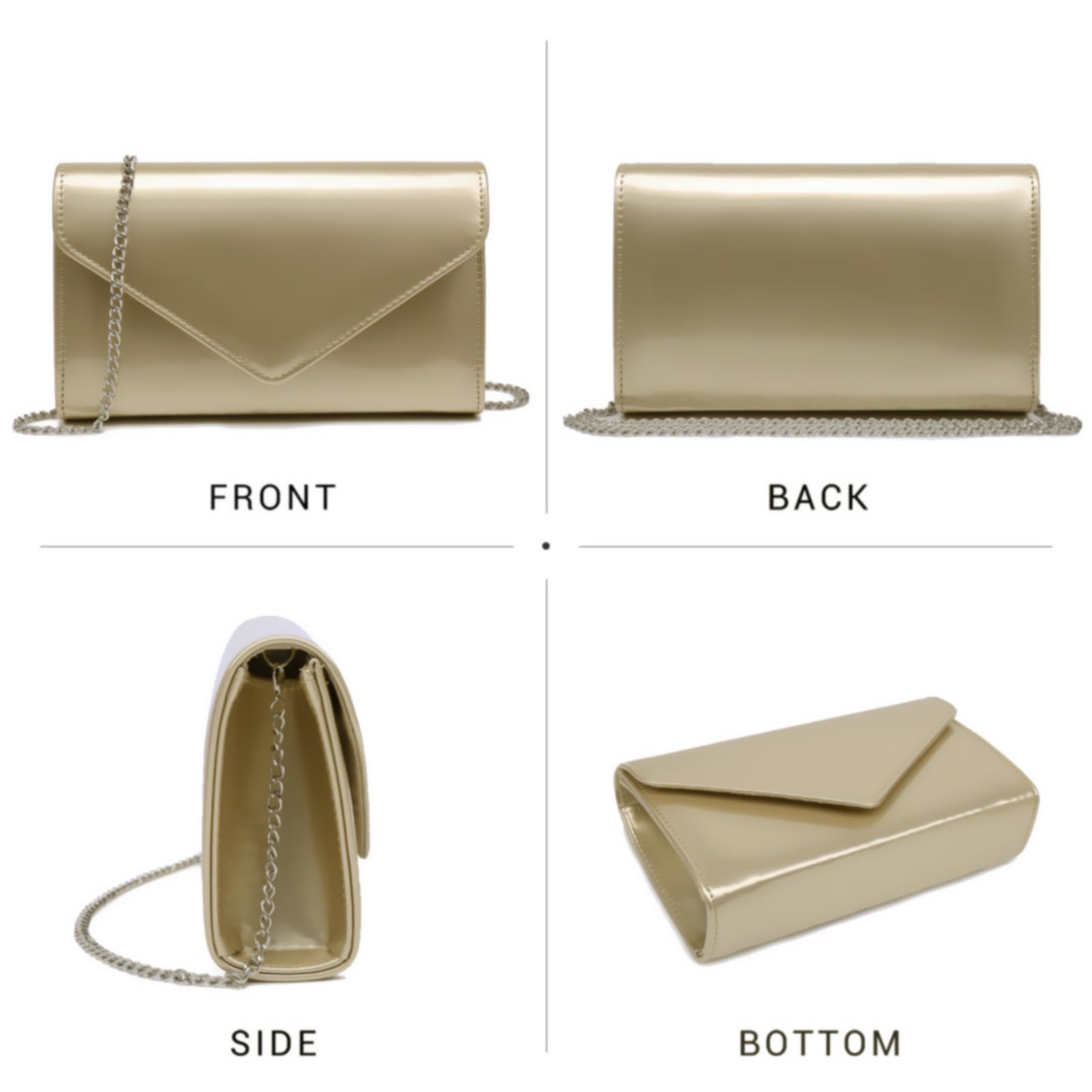 Snapklik.com : Women Evening Bags Formal Clutches Wedding Purses Party ...