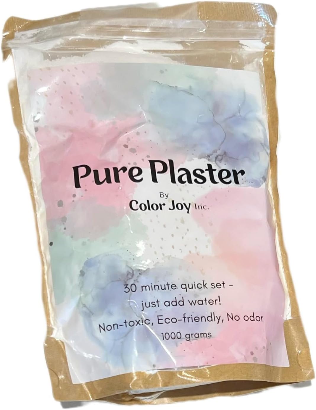 Amazon.com: Pure Plaster Crafting Art Powder - 1000gram Bag ECO ...