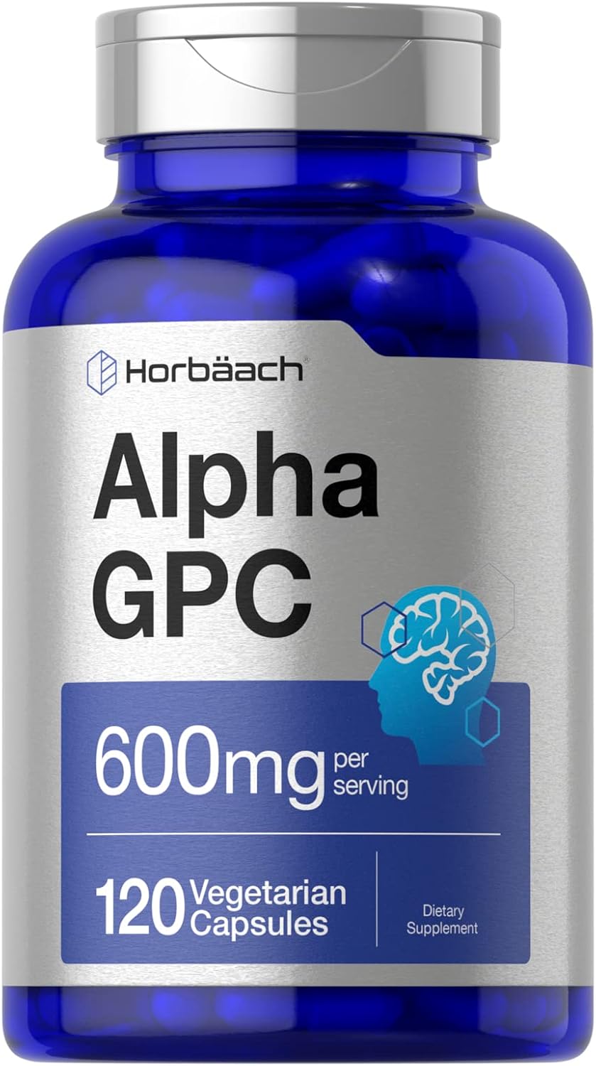 Amazon.com: Alpha GPC 600mg | 120 Capsules | Vegetarian, Non-GMO ...