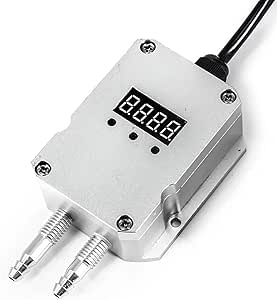 QDF70B LCD Digital Display Micro Air Different Pressure Transducer 4-20mA Difference Pressure ...