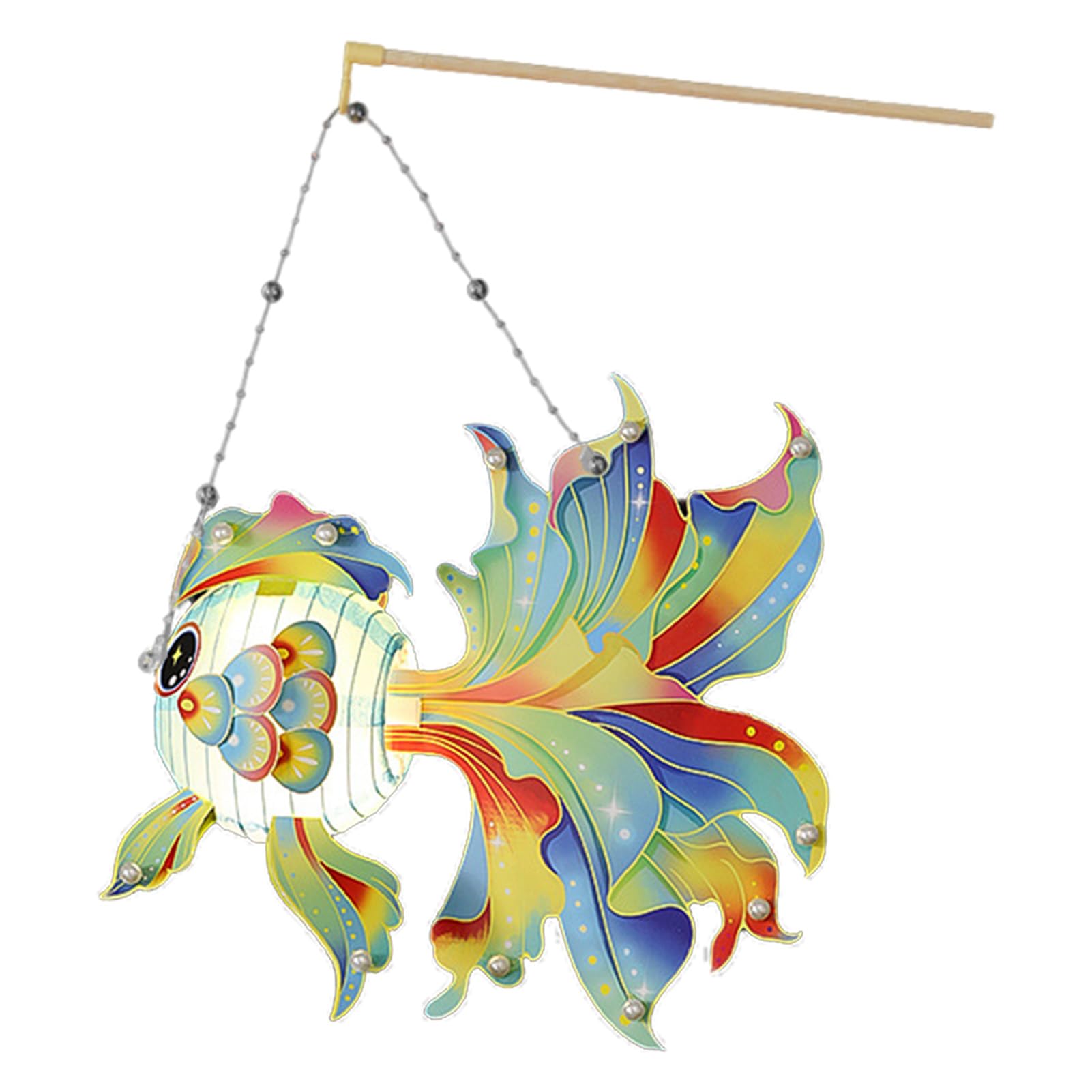 Amazon.com: Fish Lantern Craft Kit - Vibrant Chinese Paper Lanterns ...