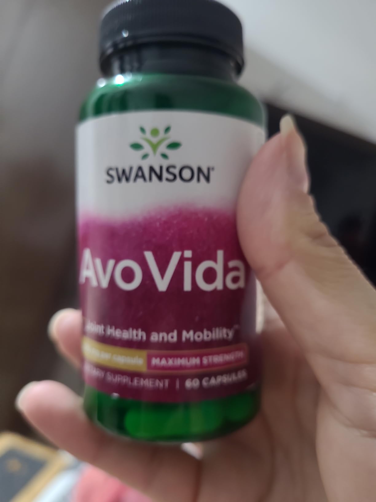 Avovida 300mg 60 Cápsulas Avocado Soy Piascledine Swanson : Amazon.com ...