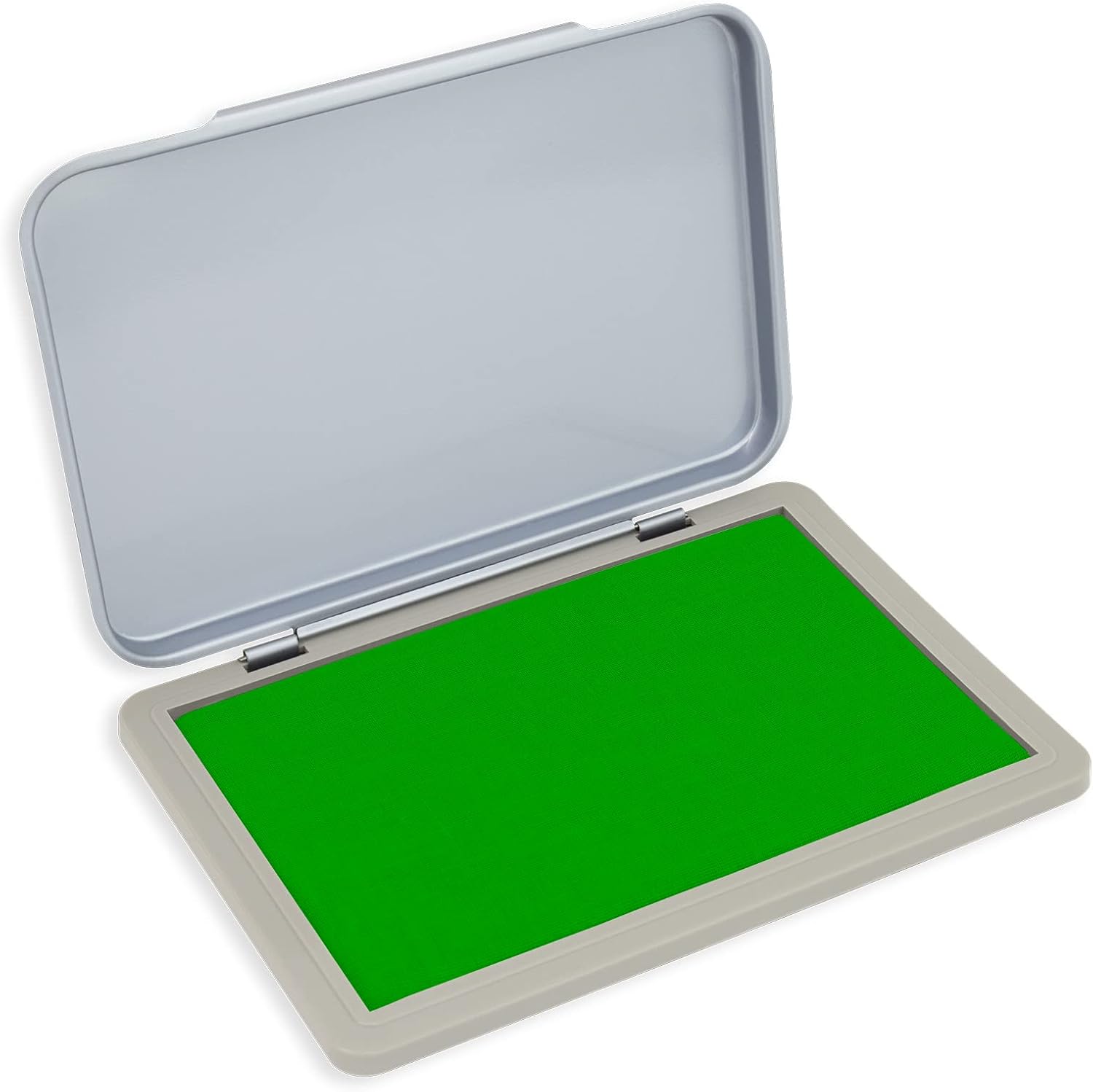 Amazon.com : Metal Case Stamp Pad Medium Size, Green Color - Size: 3" x ...
