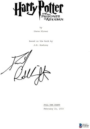 Daniel Radcliffe Signed Autographed Harry Potter Movie Script Beckett ...