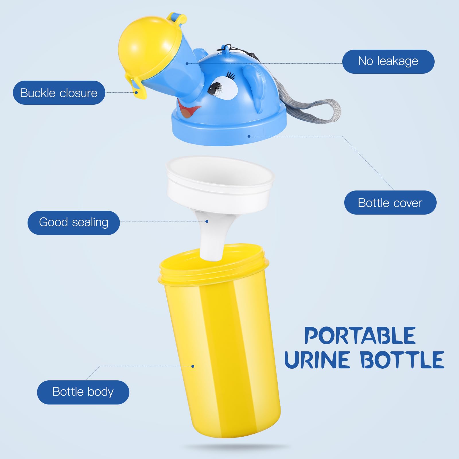 Snapklik.com : Portable Baby Child Potty Urinal Emergency Urinal Toilet ...