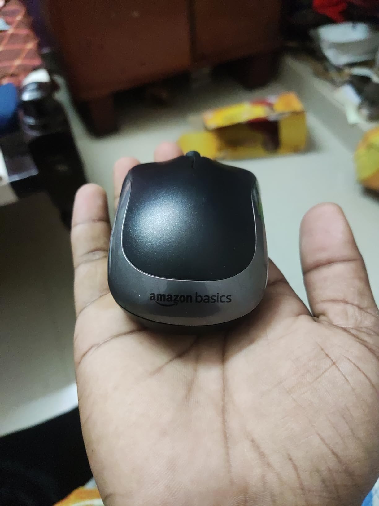 Amazon.in: Buy AmazonBasics Wireless Mouse with Nano Receiver - Black ...