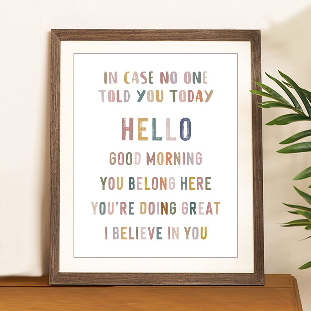 Amazon.com: In Case No One Told You Today, Hello, Good Morning ...