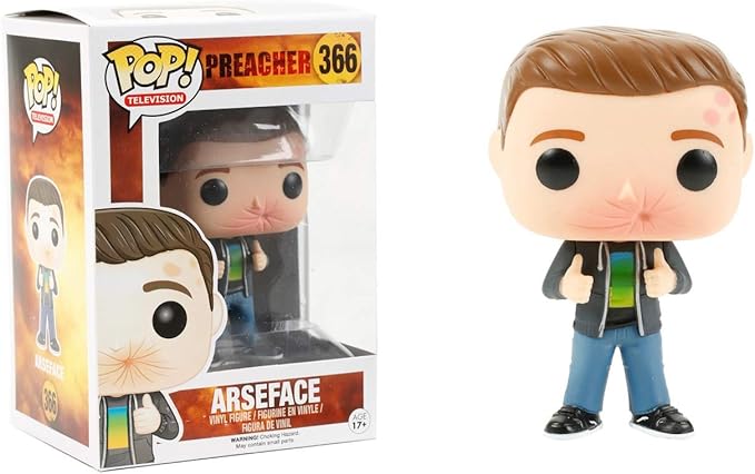 Amazon.com: Funko POP Television: Preacher Arseface Action Figure ...