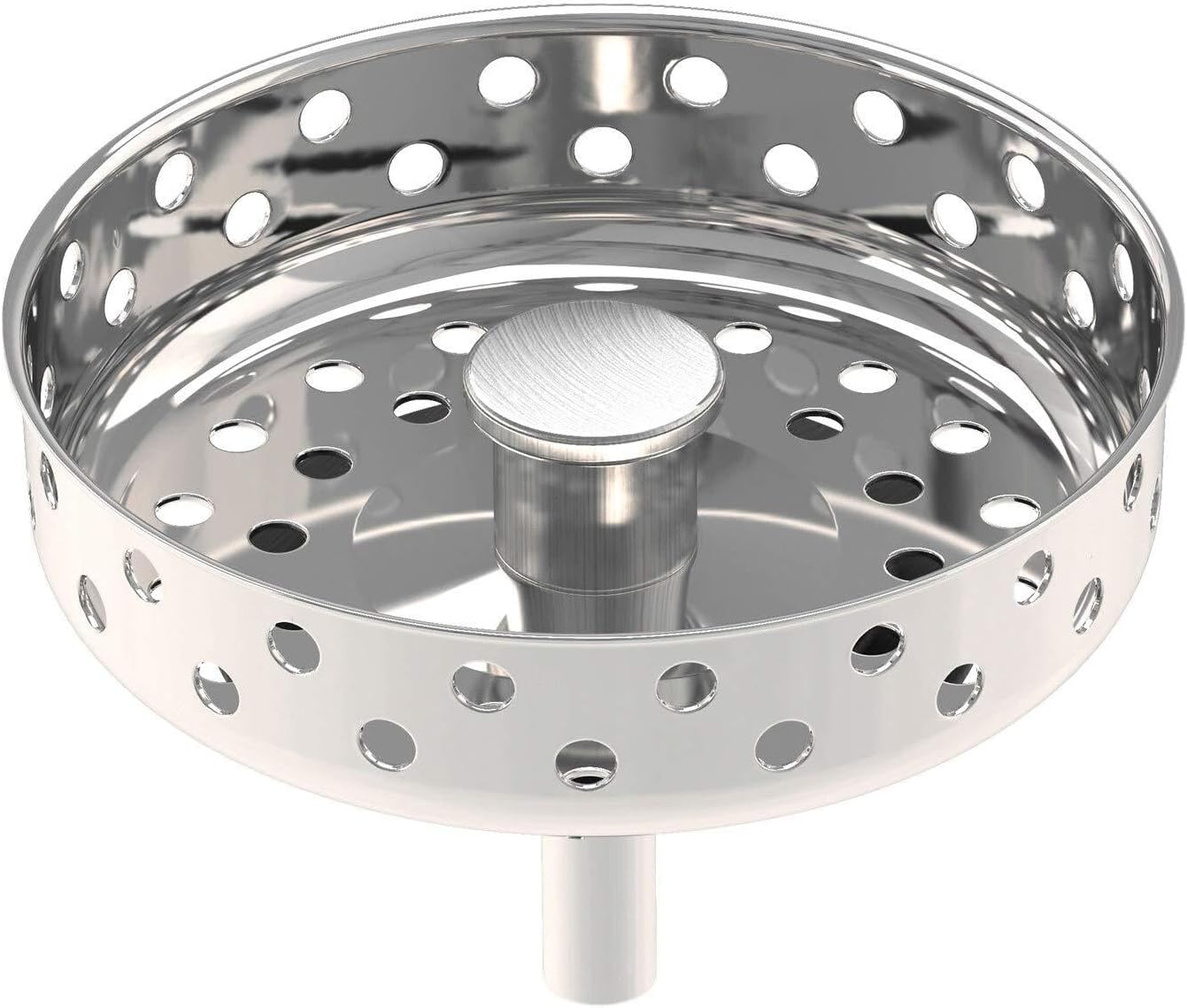 Ikea LILLVIKEN Stainless Steel Plug : Amazon.co.uk: Home & Kitchen