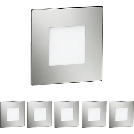 ledscom.de Luce per scale a LED FEX Luce da incasso a parete, angolare ...