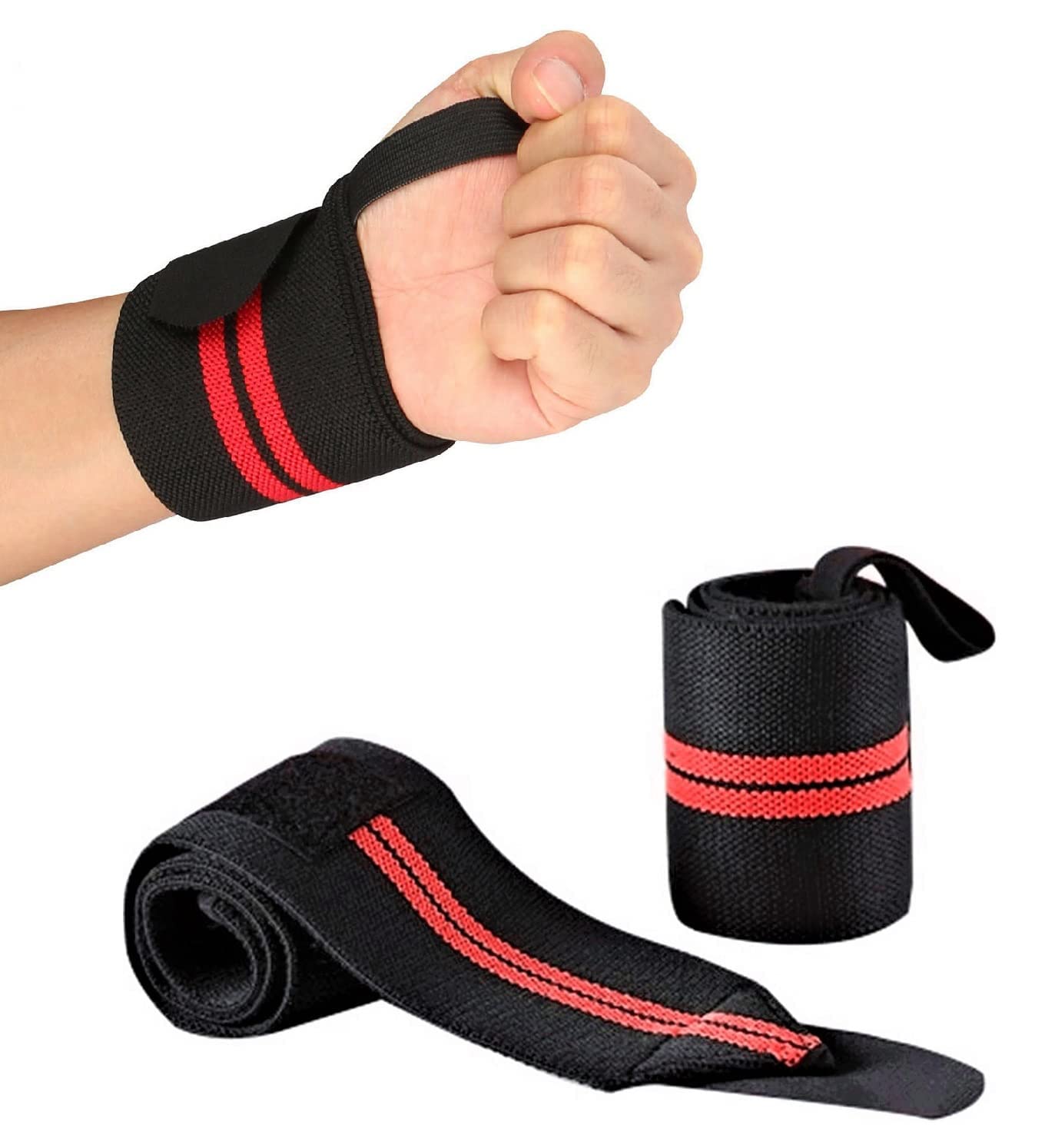 Fit Div™ Wrist Band for Men & Women, Best Supporter for Gym. Wrap ...