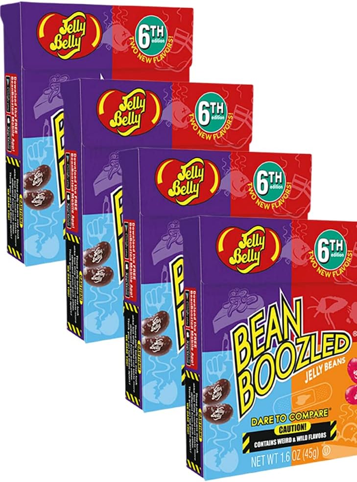 Amazon.com : Jelly Belly BeanBoozled Jelly Beans 4th Edition NEW ...