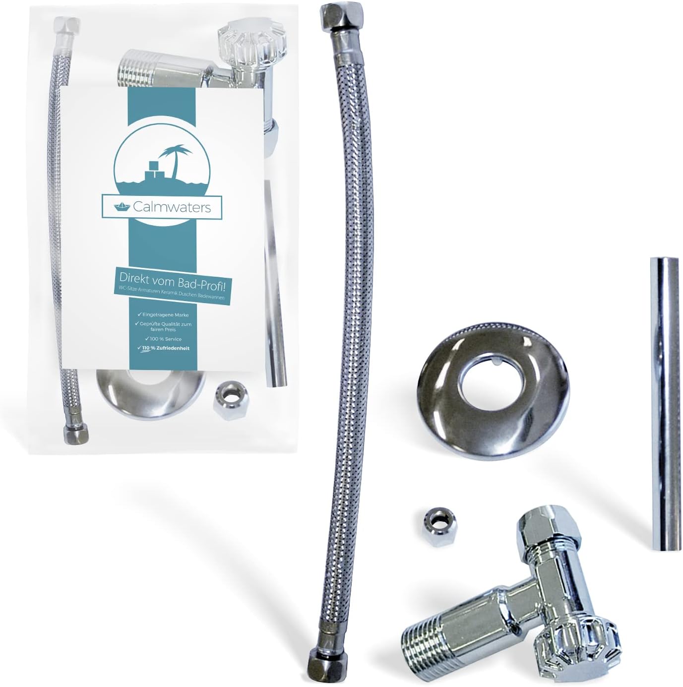 Calmwaters® 30LC3185 Toilet Cistern Connection Kit for Rear Water Inlet ...