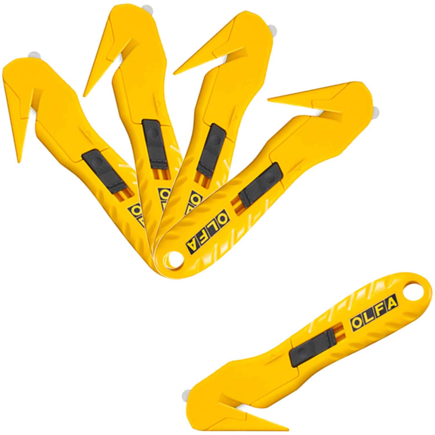 Amazon | オルファ(OLFA) セフティラップカッター 210B 5個セット | カッターナイフ | 文房具・オフィス用品