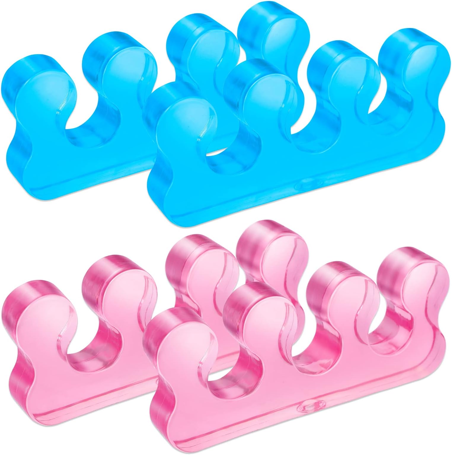 Amazon.com : Toe Separators Flexible Soft Silicone Finger Toe Spacers ...
