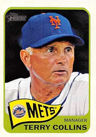 Amazon.com: 2014 Topps Heritage Baseball #187 Terry Collins New York ...