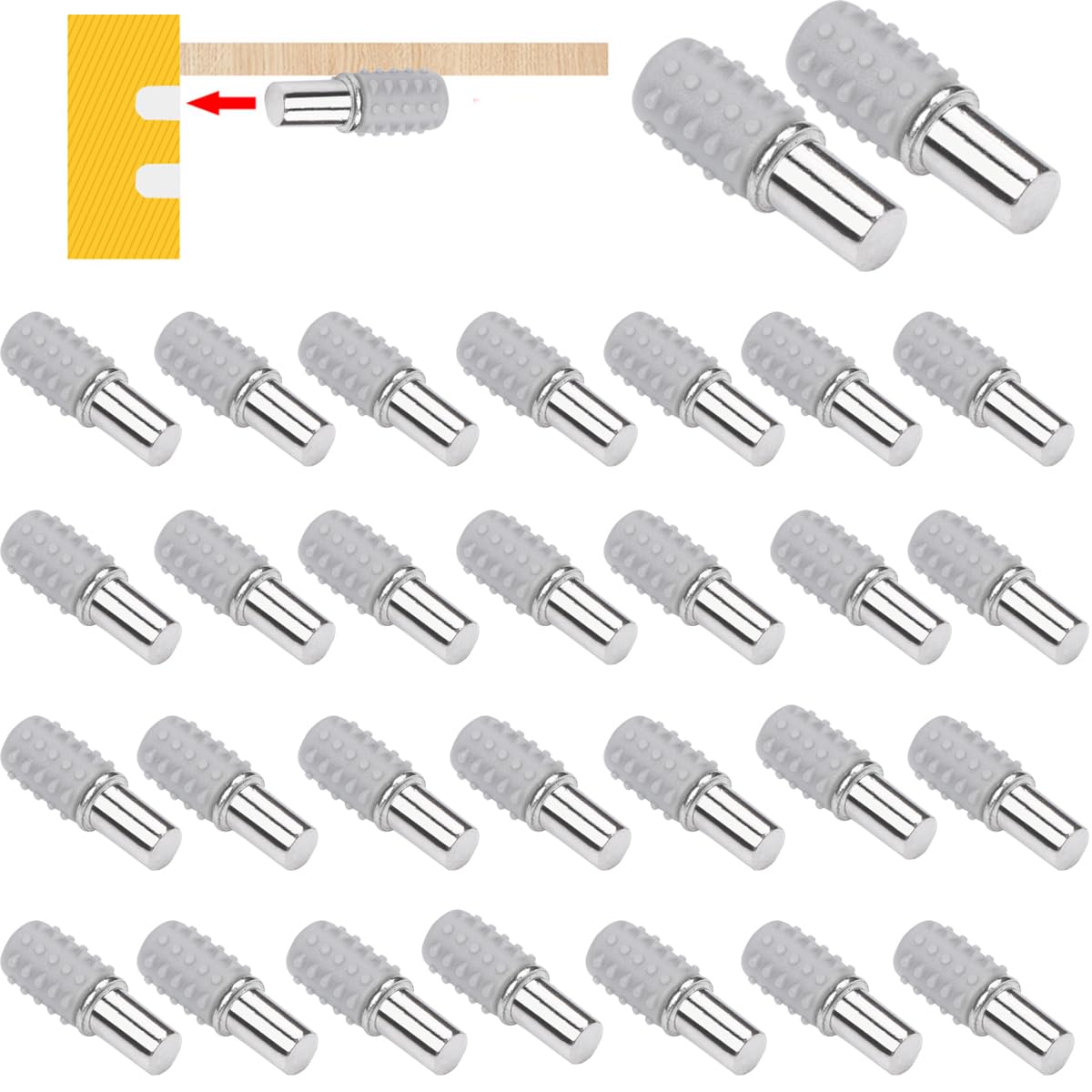 Amazon.com: YOWPEY 30pcs Shelf Pins Shelf Peg Cabinet Shelf Supplies ...