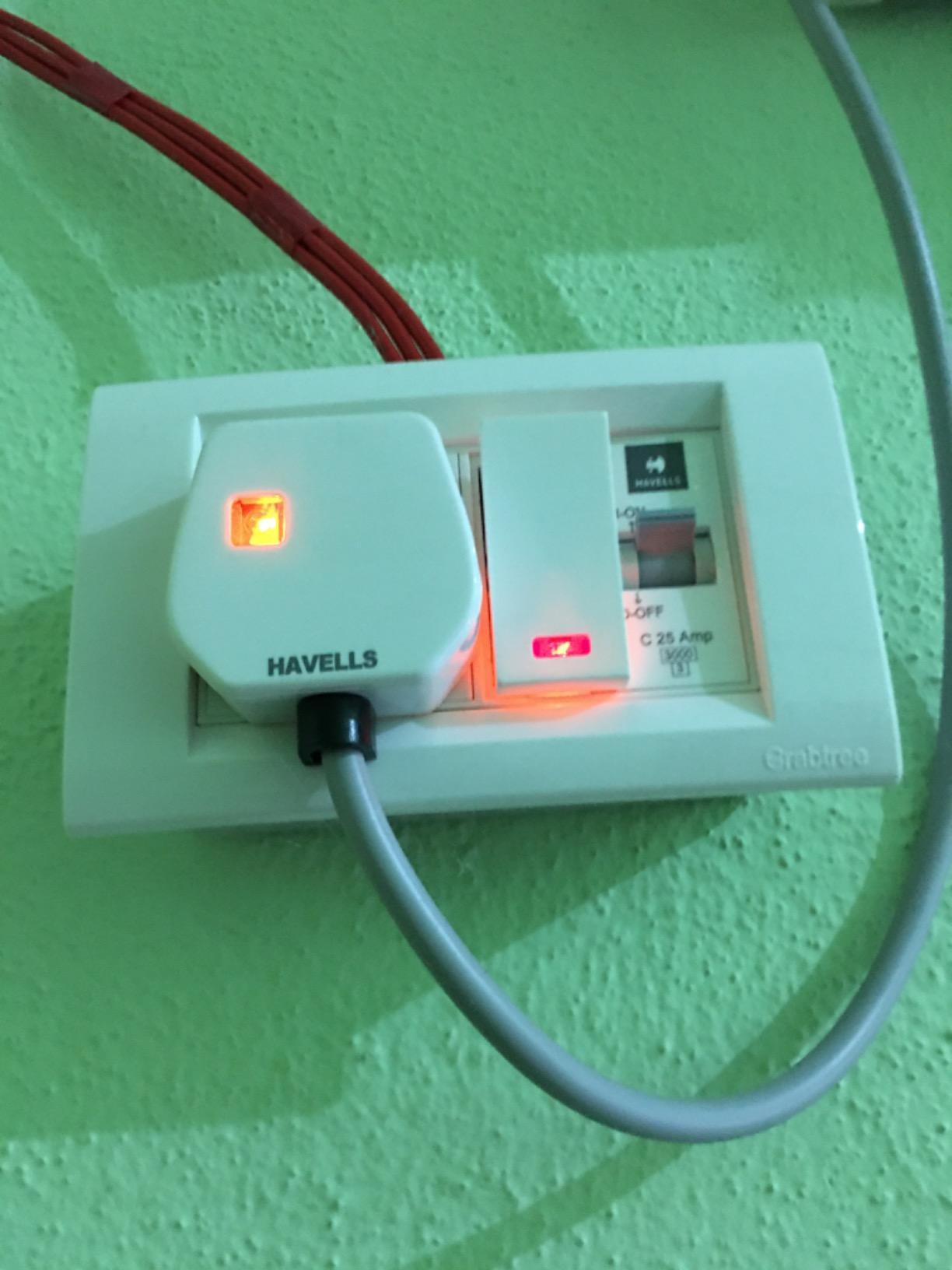 Havells Crabtree Athena 16A One-Way Switch with Indicator : Amazon.in ...