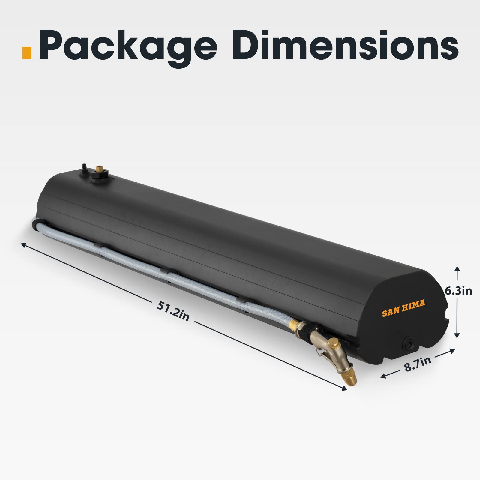 Snapklik.com : Pressurized Water Tank 8 Gallon, Portable Camping Shower ...