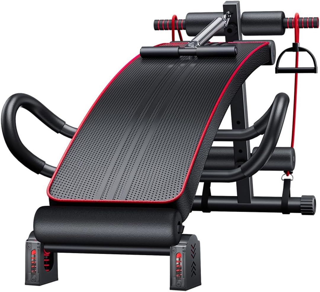 EqiEch Adjustable Sit-up Bench, Foldable Exercise Bench, Sit-up Trainer ...