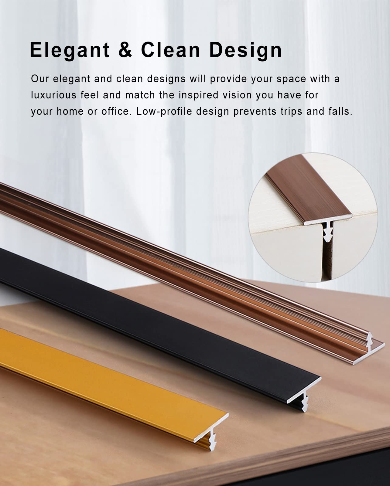 Corian Transition Strips