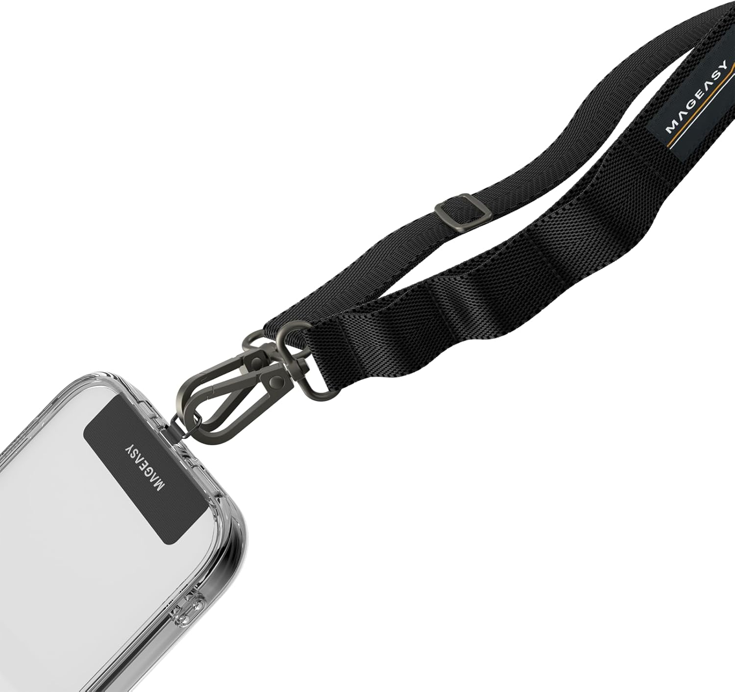 Amazon.com: MAGEASY Universal Cell Phone Lanyard - Anti-Theft Crossbody ...