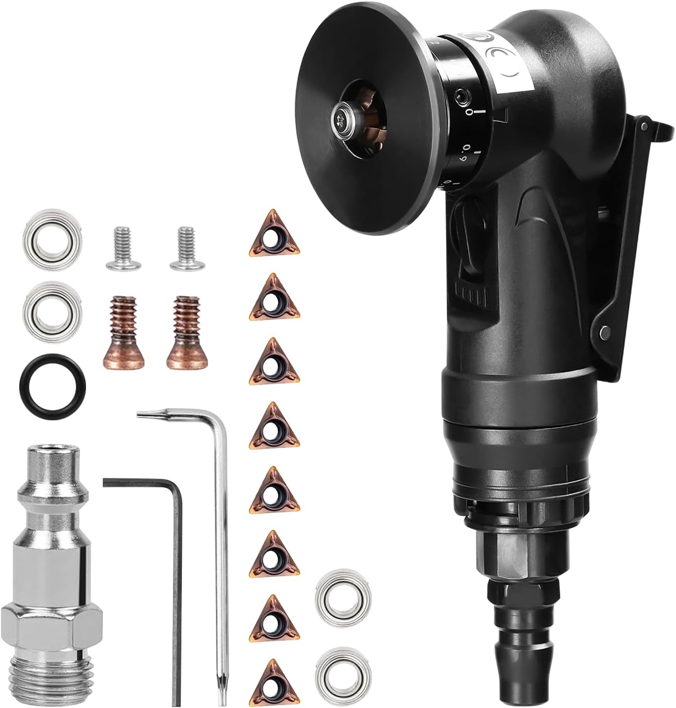 Amazon.com: Aepiraza Mini Pneumatic Chamfering Machine, 45 Degree Air ...