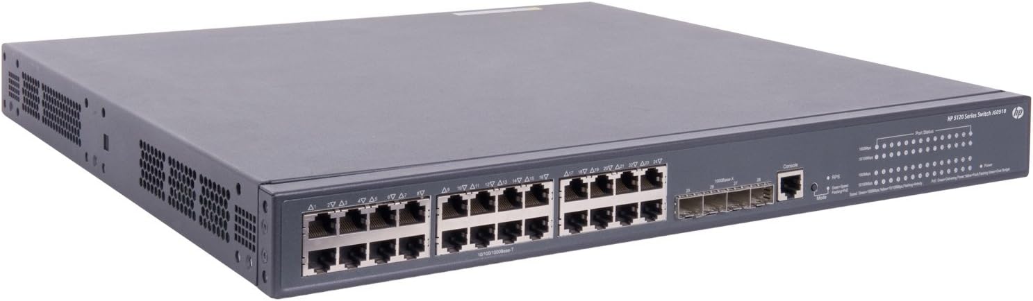 Amazon.com: HP 5120 24G PoE+ (370W) SI Switch : Electronics